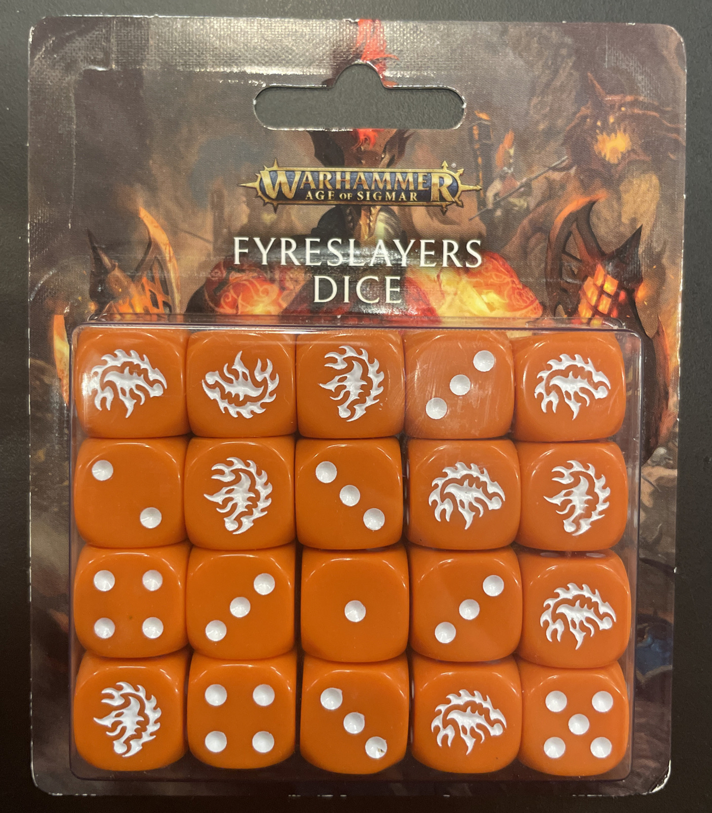 Fyreslayers Dice Set - Warhammer Age of Sigmar - Brand New! 84-50 | eBay