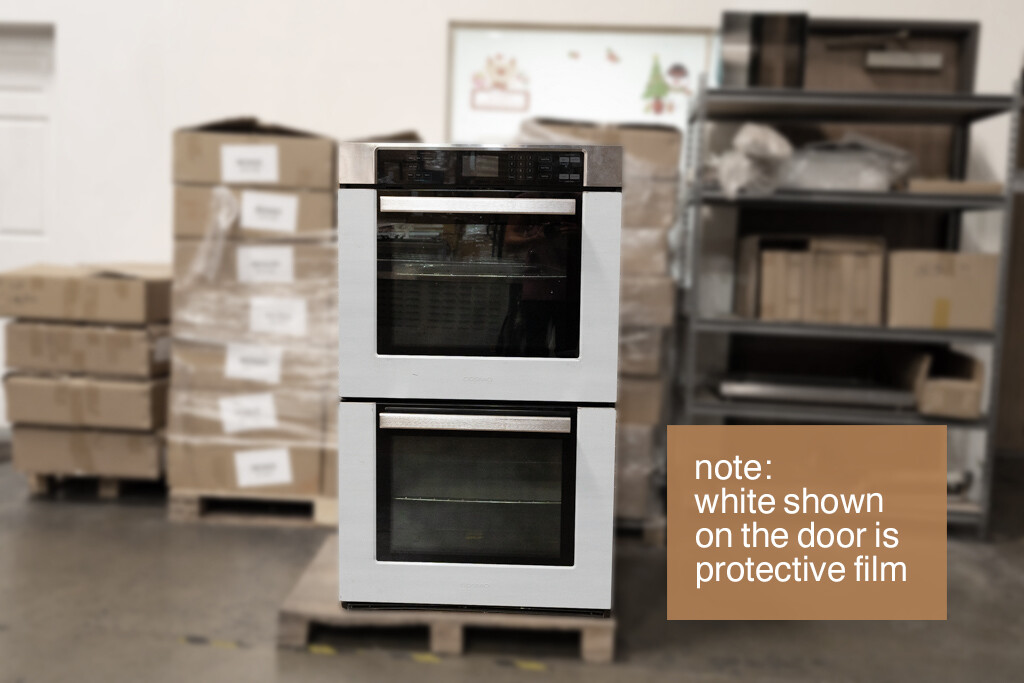 30 in. Electric Double Wall Oven (OPEN BOX) with Turbo True European ...