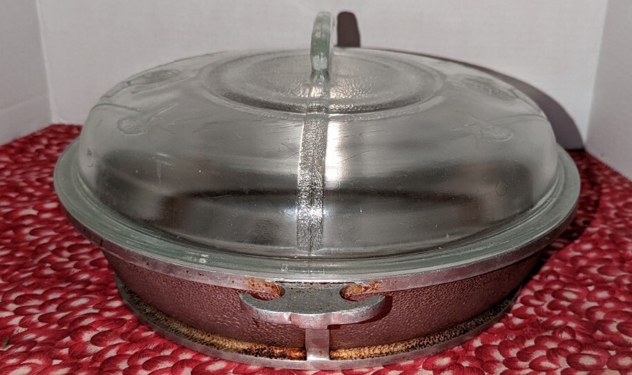 Vintage Guardian Service Cookware – Large Chicken Fryer With Glass ...