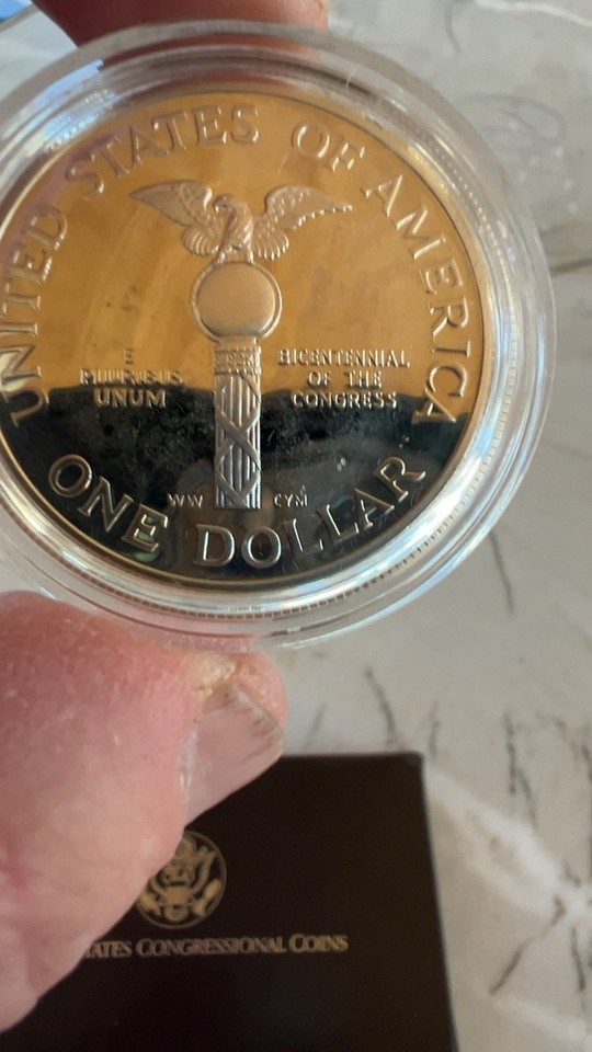 1789-1989 US Congressional Silver Dollar & Half Dollar Proof | eBay