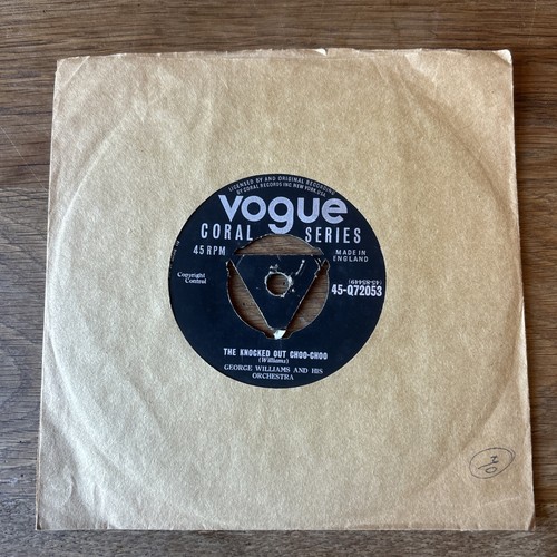 Jazz Big Band George Williams – The Knocked Out Choo-Choo Vogue 45 ...