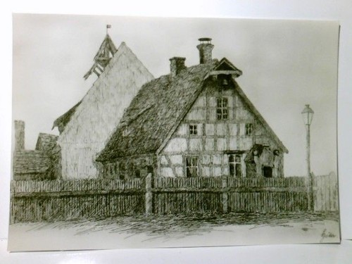 Rheinsberg. Alte Ansichtskarte / Künstlerkarte v. Tony Wegener s/w ...