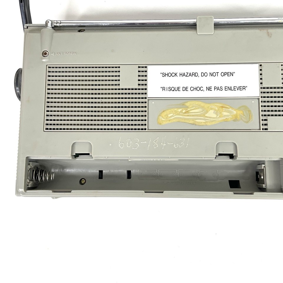 BAYCREST Boom Box Radio cassette 80s/90s Retro - As Is *Parts Or Repair ...