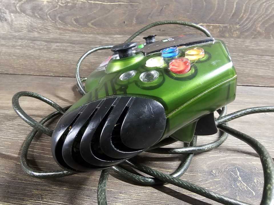 Nyko Air Flo EX Wired Controller for Xbox Green Fan Gamer OG | eBay