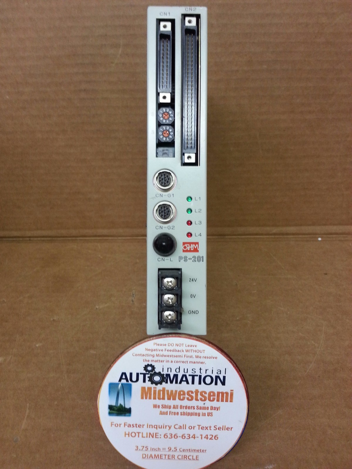 FREESHIPSAMEDAY OHM ELECTRIC PS-201 SERVO CONTROLLER PS201 | eBay