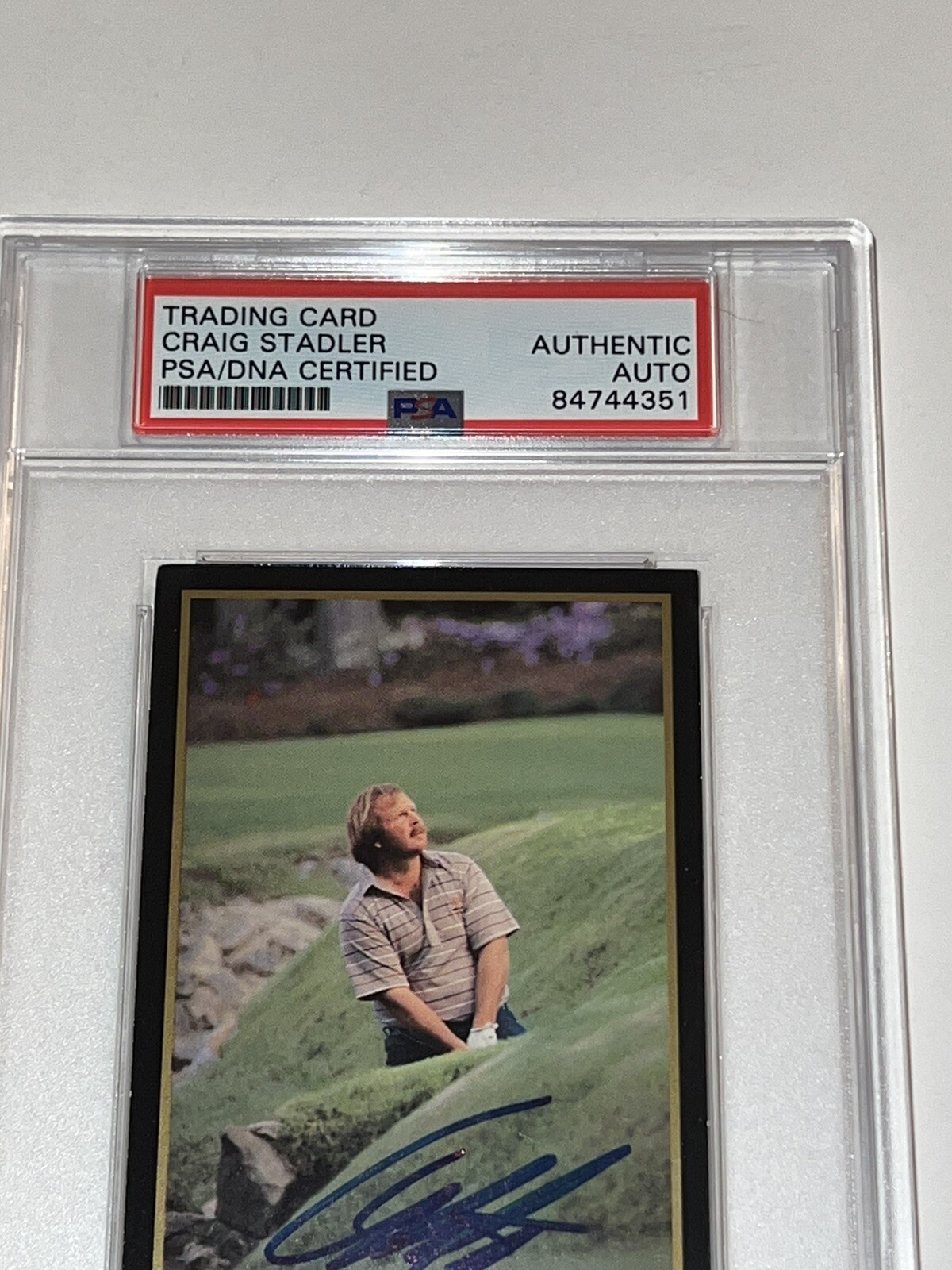 CRaig Stadler AUTOGRAPHED/SIGNED Masters BLACK CARD 1971 Psa Slabbed | eBay