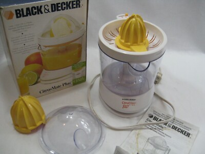 Black & Decker CitrusMate Plus Citrus Mate Juicer Electric Orange Juice ...