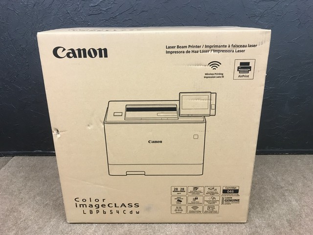 Canon Lbp654cdw ImageClass Color Laser Printer Duplex Legal 1476C004 ...