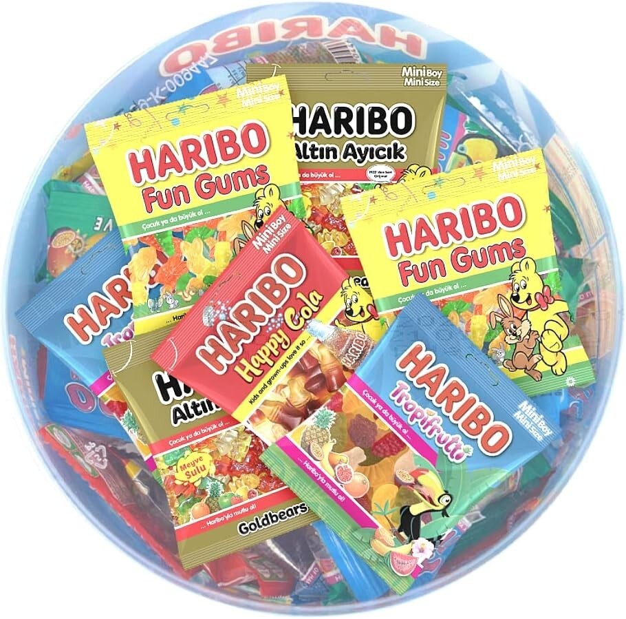 Haribo Minis - (10 g x 100 packs) - Halal | eBay