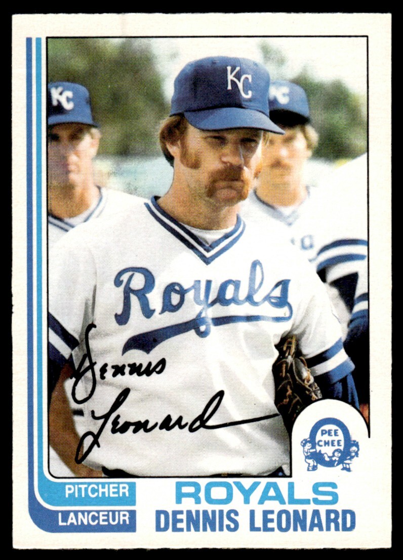 1982 O-Pee-Chee Dennis Leonard Kansas City Royals #369 | eBay