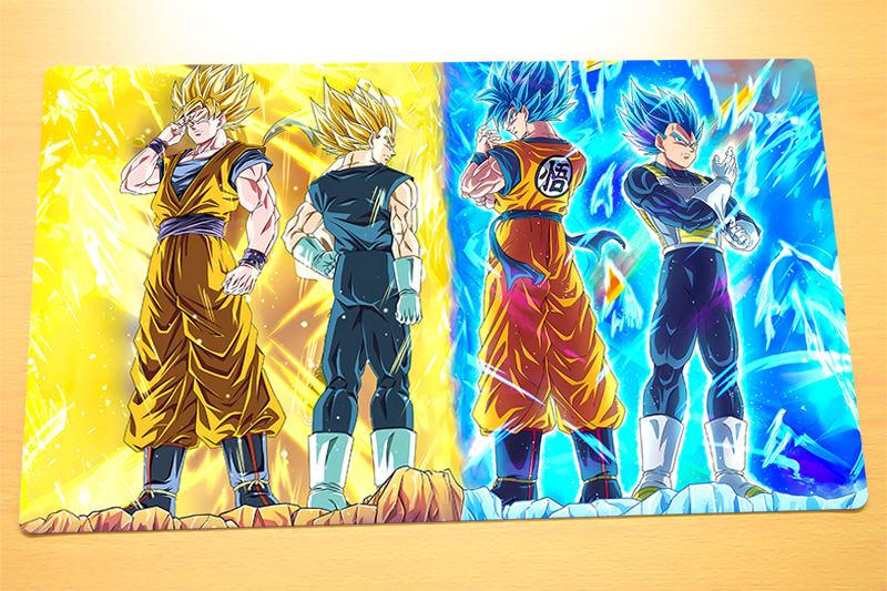 No.3349 Dragon Ball Super Fusion World Custom Playmat Goku Vegeta ...