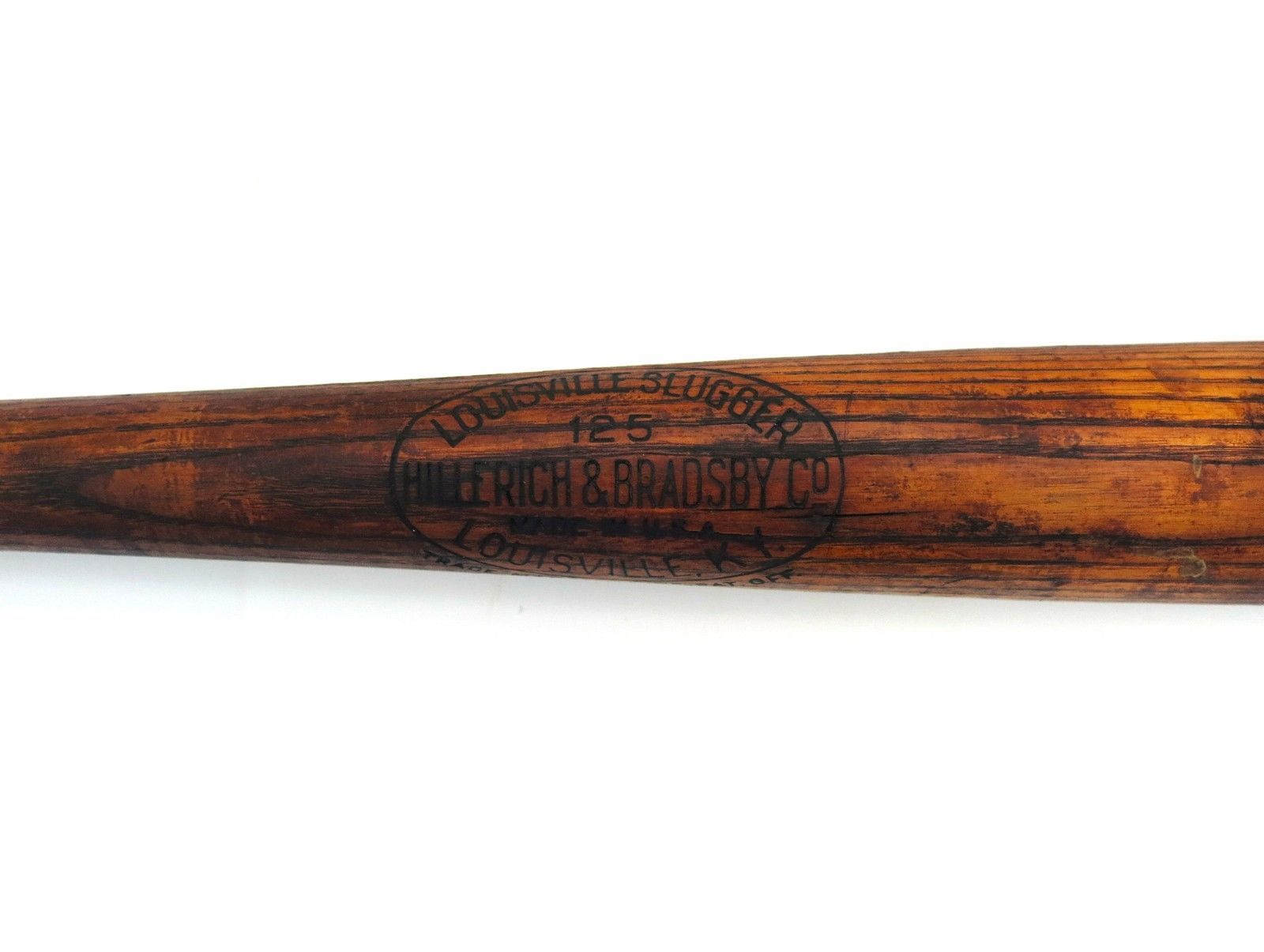 1922-31 Walter JOHNSON Game Used 125 Louisville Slugger VAULT BAT w ...