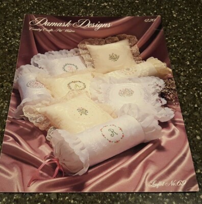 Damask Designs by Pat Waters Country Crafts Counted Cross Stitch ...