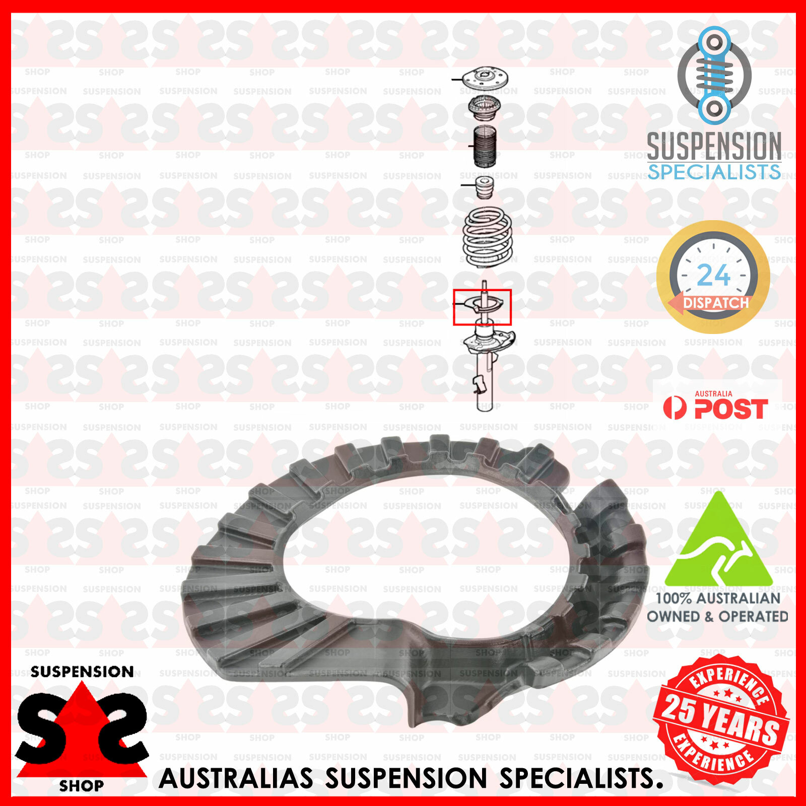 Lower Spring Seat Suit VOLVO Xc70 Ii (136) D5 AWD XC70 II (136) | eBay