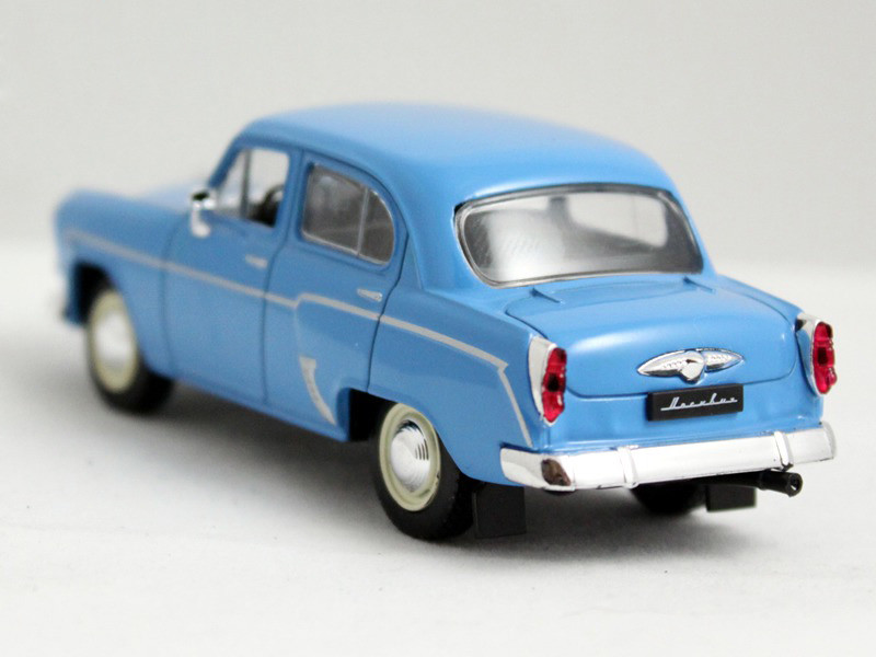 Moskvitch-407 Soviet automobile MZMA USSR 1958 Year 1/43 Scale Diecast ...