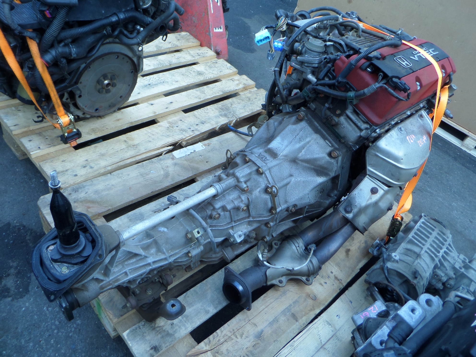 00-03 Honda S2000 F20C Engine & 6 Speed M/T Transmission 119K Motor AP1 ...