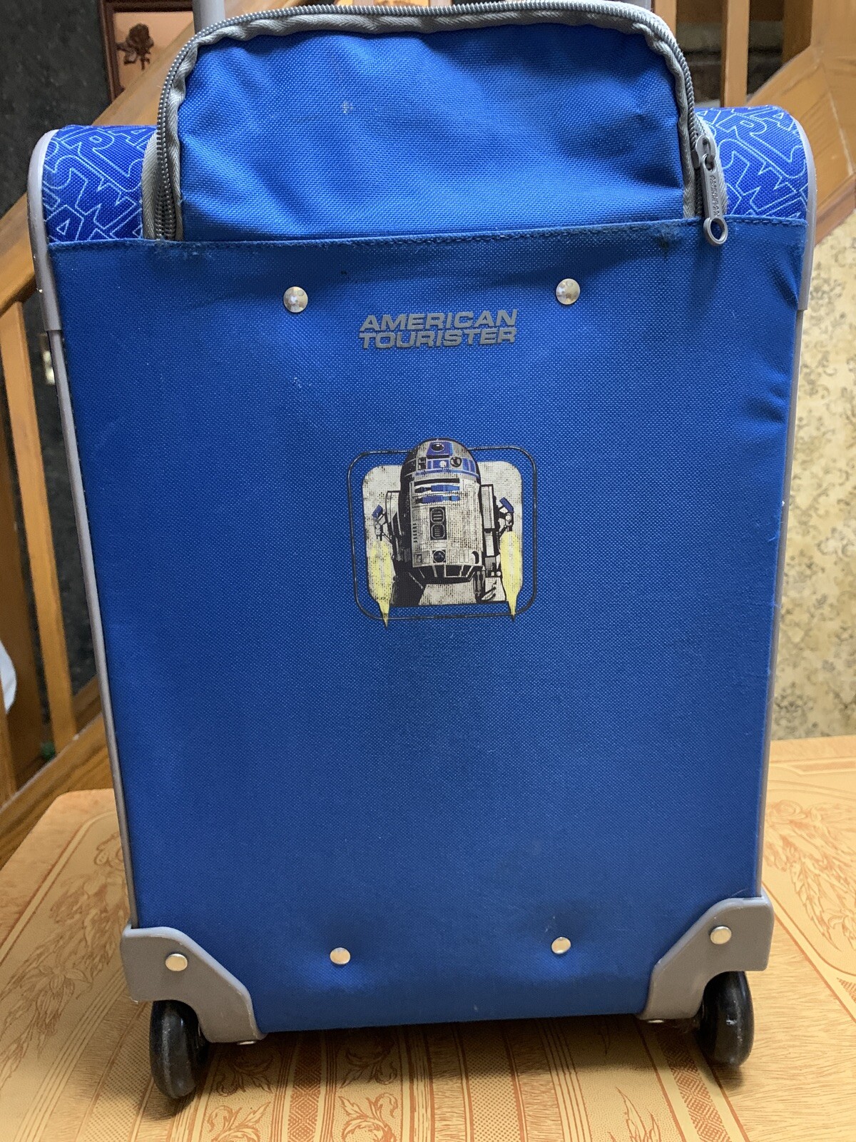 American Tourister Disney Star Wars R2D2 Soft Carry-On Luggage Suitcase ...