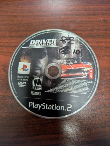 Driver Parallel Lines (PlayStation 2 PS2) NO TRACKING - DISC ONLY 754 ...