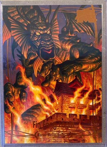 Marvel Masterpieces XL, Legendary Orange /99 - Fin Fang Foom | eBay
