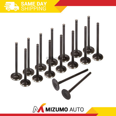 Intake Exhaust Valves Fit 01-02 Kia Rio 1.5L A5D /B5 DOHC 16V | eBay