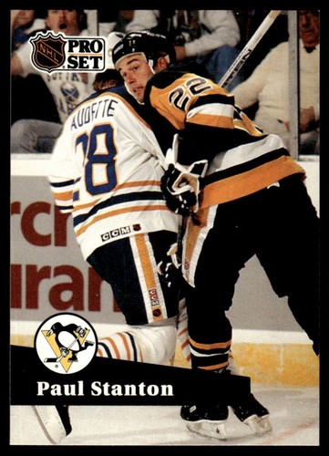 1991-92 Pro Set #457 Paul Stanton Pittsburgh Penguins | eBay