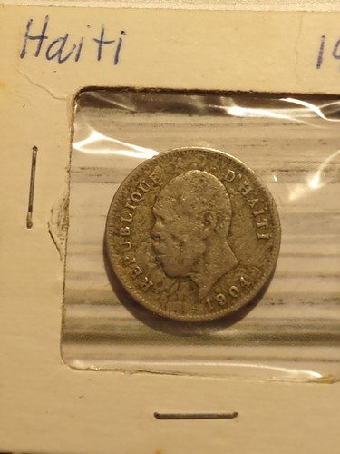 HAITI 5 Centimes 1904 REPUBLIQUE D'HAÏTI General Pierre Nord-Alexis ...
