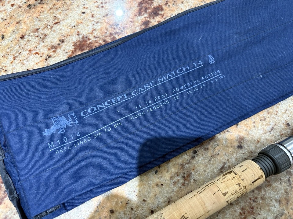 MAP Dave Harrell Concept Carp Match 14ft Float Fishing Rod Powerful ...