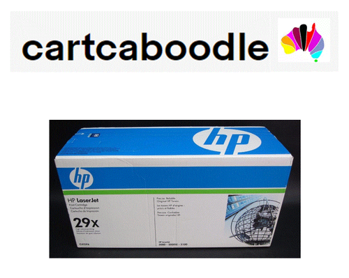 Genuine OPEN BOX HP C4129X 29X Black Toner - For HP Laserjet 5000 ...
