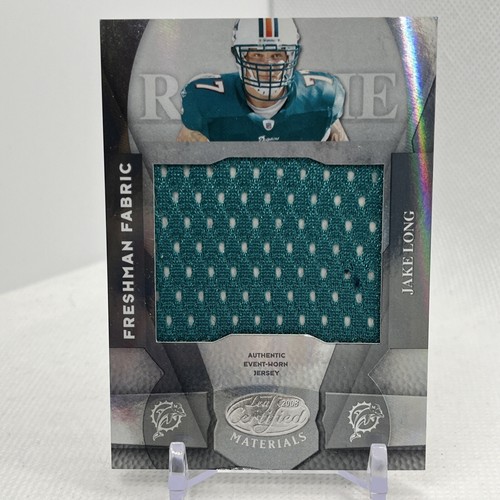 2008 Leaf Certified Materials Freshman Fabric /599 Jake Long #234 ...