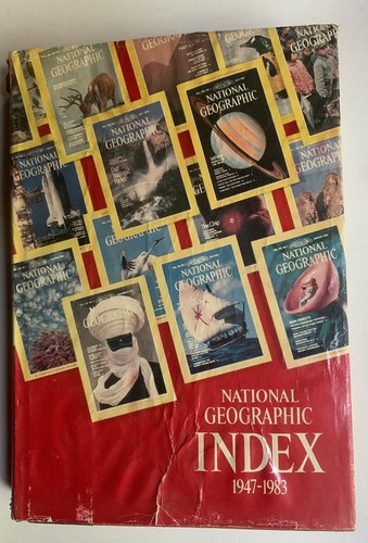 National Geographic Magazine Index 1947-1983 | eBay