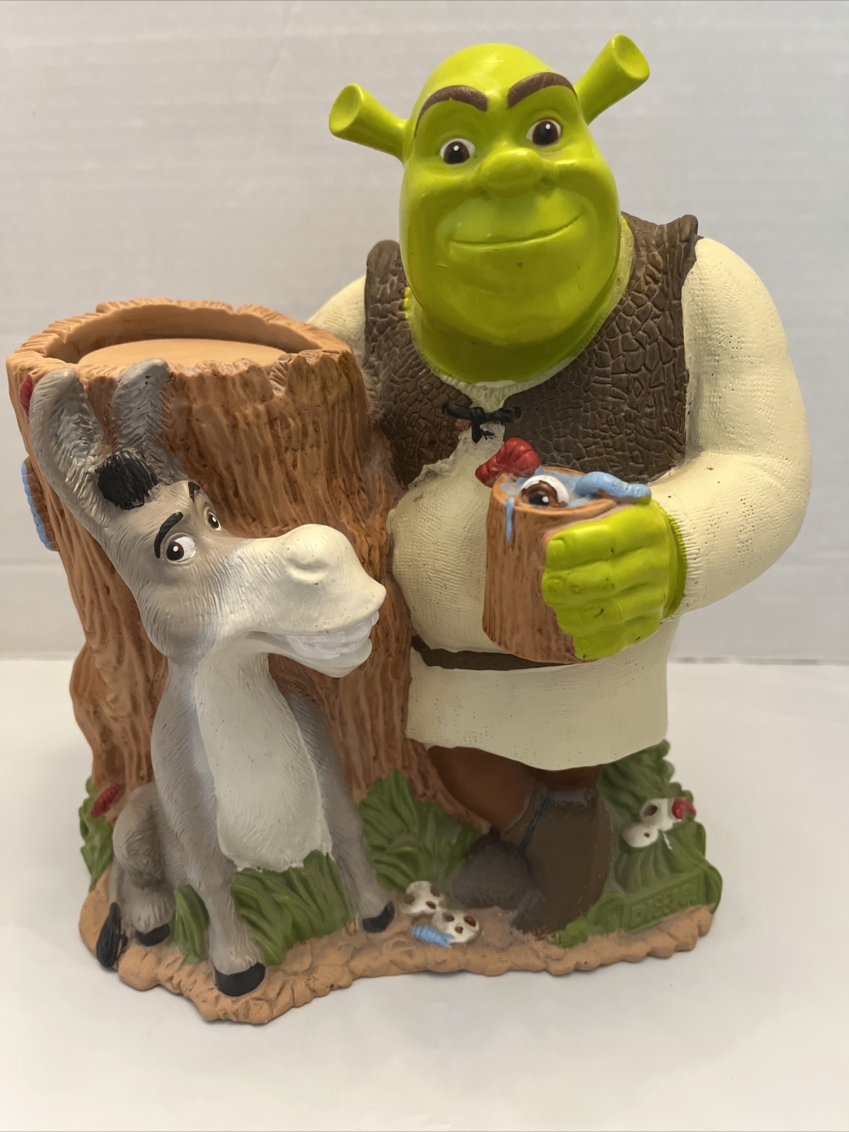 NURSERY OGRE SHREK DONKEY DULOC SWAMP DIXIE CUP HOLDER PROMO BATHROOM ...