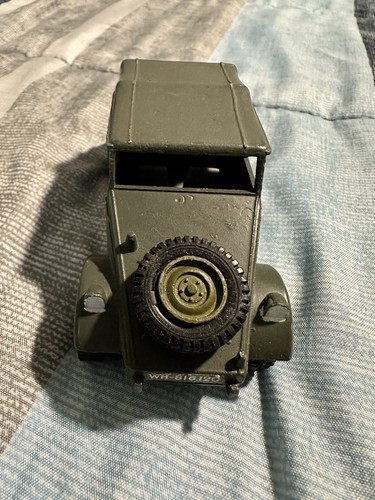 DINKY TOYS VW VOLKSWAGEN KDF #617 ARMY MILITARY W/ License Plates ...