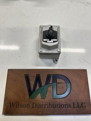 Cooper Crouse Hinds EFS21273 Selector Switch Heavy Duty Explosion Proof ...