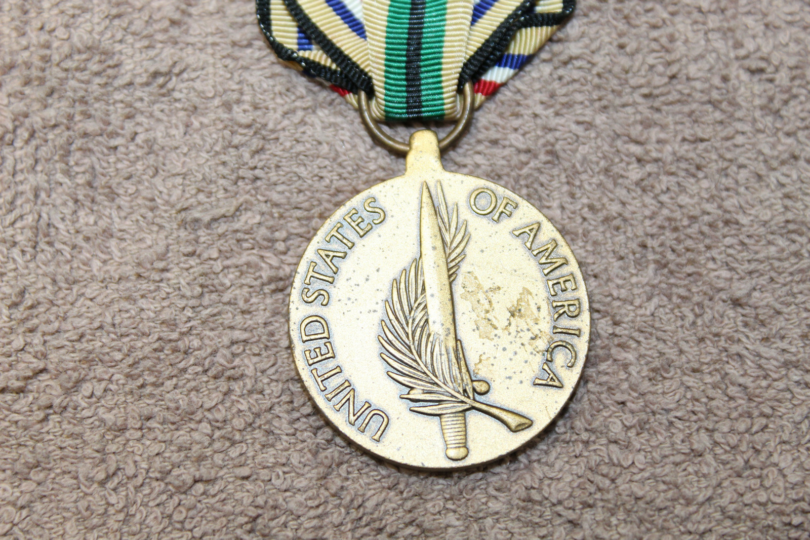 Original Gulf War I U.S. Military Southwest Asia Service Medal & Ribbon ...