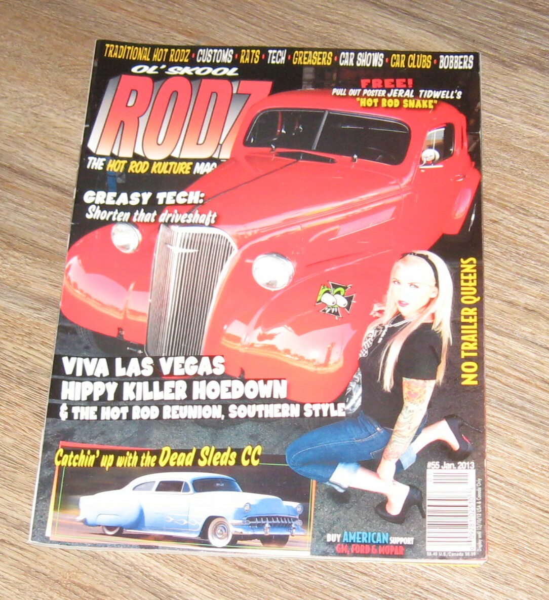 Ol' Skool RODZ Hot Rod Kulture magazine January 2013 Big Willie | eBay