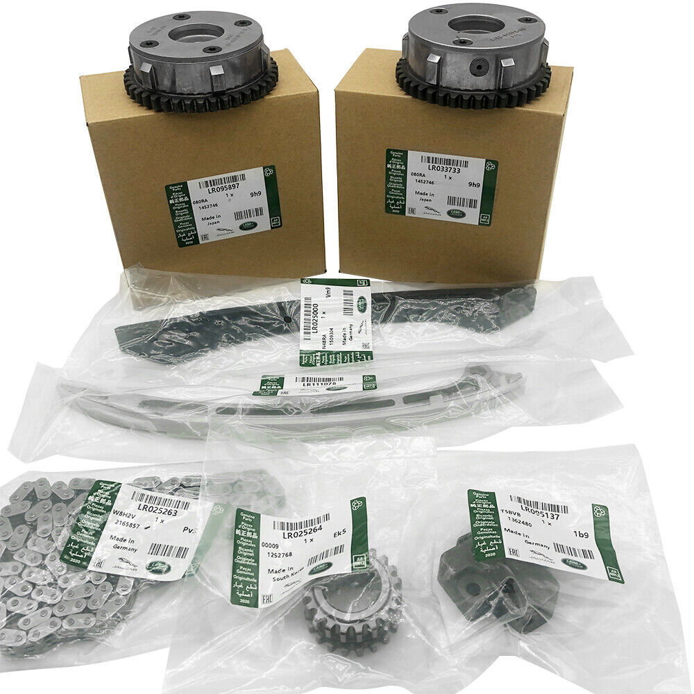 For Land Rover Evoque Freelander 2.0L Turbocharge PAIR VVT Gear Timing ...