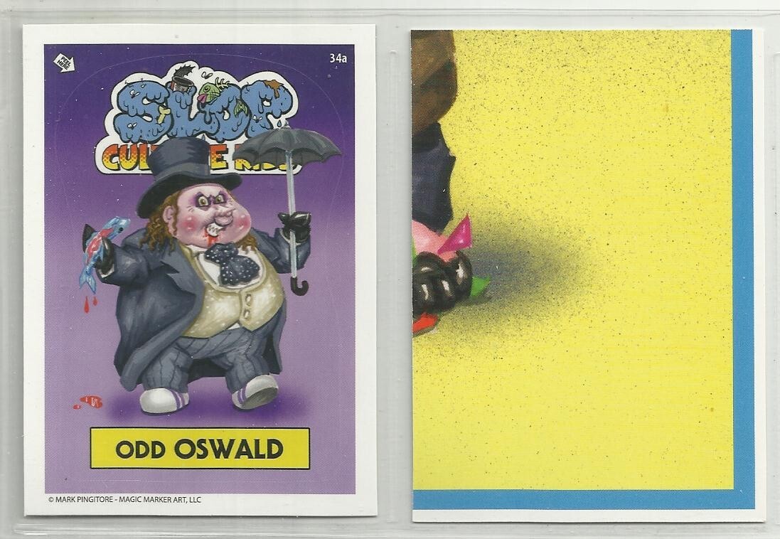 Slop Culture Kids: Series 1 (Magic Marker) GPK "Parody Sticker" #34a ...