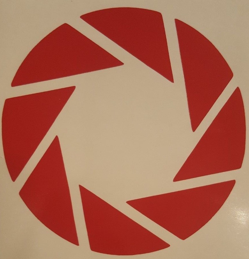 Aperture Science Logo Vinyl Sticker Decal home laptop choose size and ...