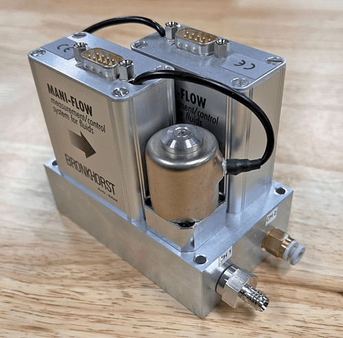 Bronkhorst MANI-FLOW Dual Channel MIC-205FP Flow 50ml/min Press 50L/h ...