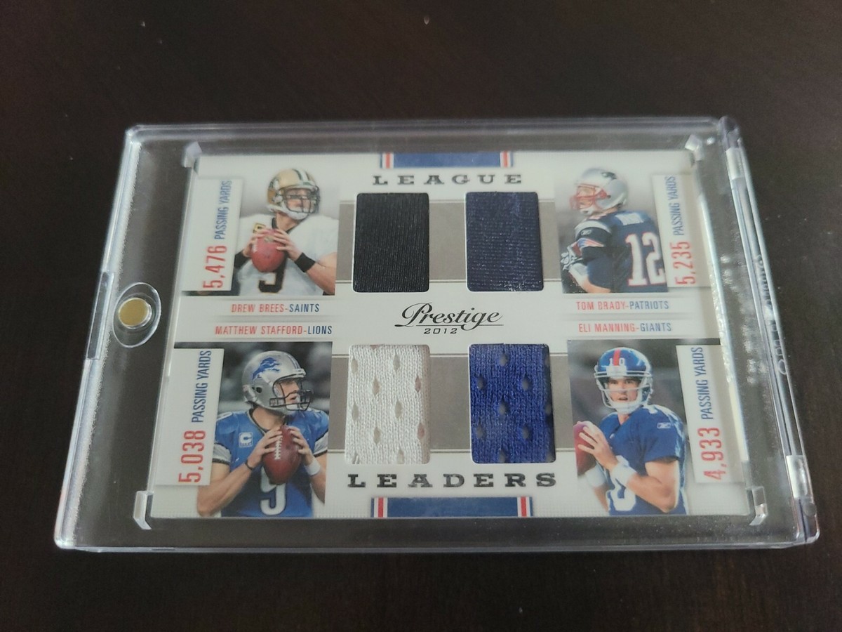 Frank Caliendo Brady Brees History Channel 2020 Panini Prizm Football ...