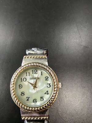 Geneva Ladies Cuff Watch | eBay