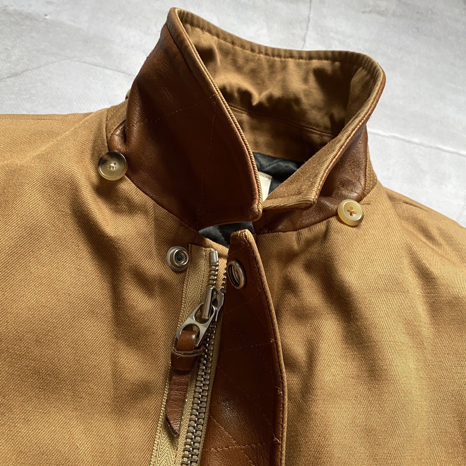 SANDRO Paris Bomber Harrington Blouson Jacket Leather… - Gem