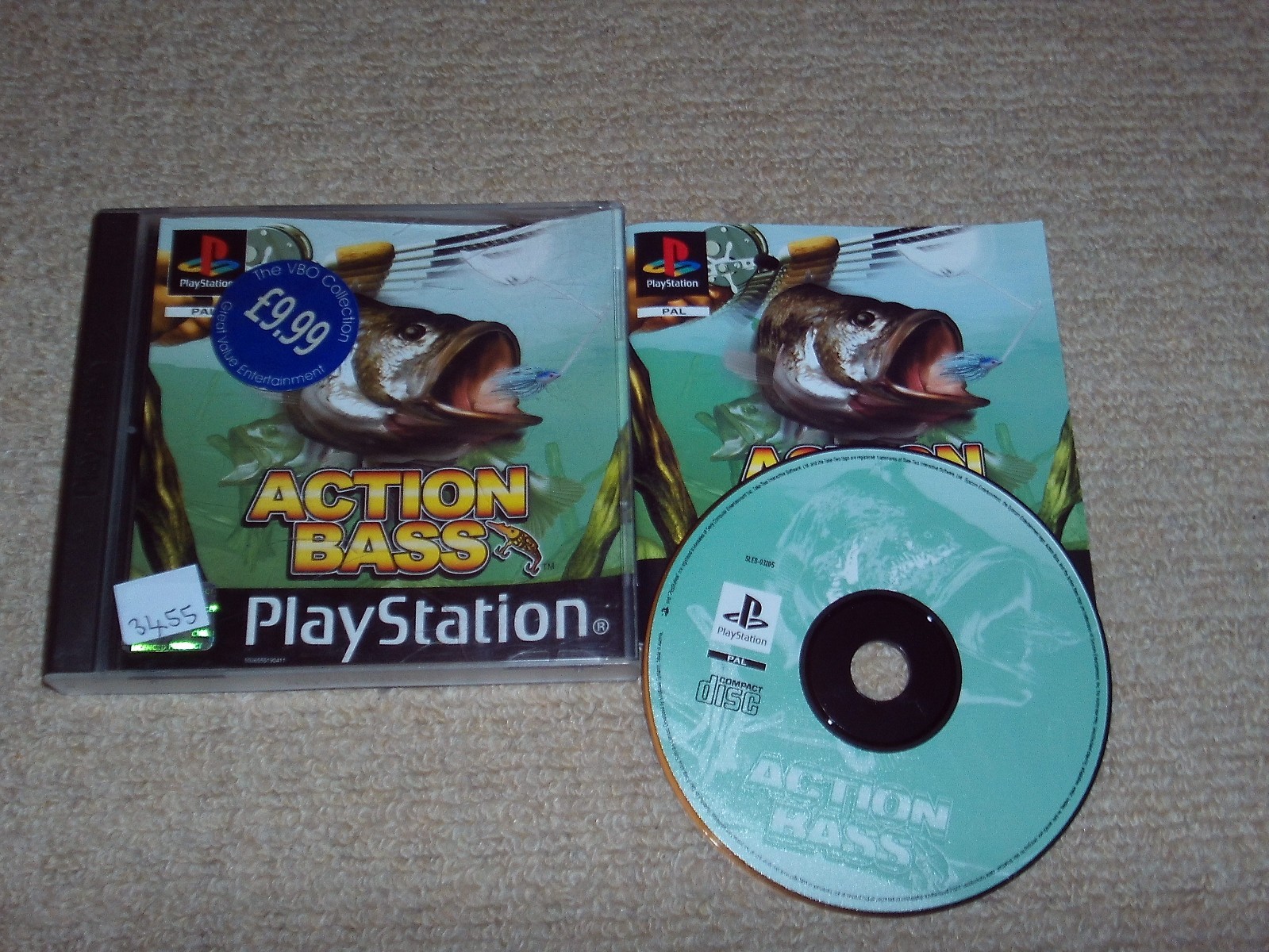 ACTION BASS - Rare Sony PS1 Game | eBay
