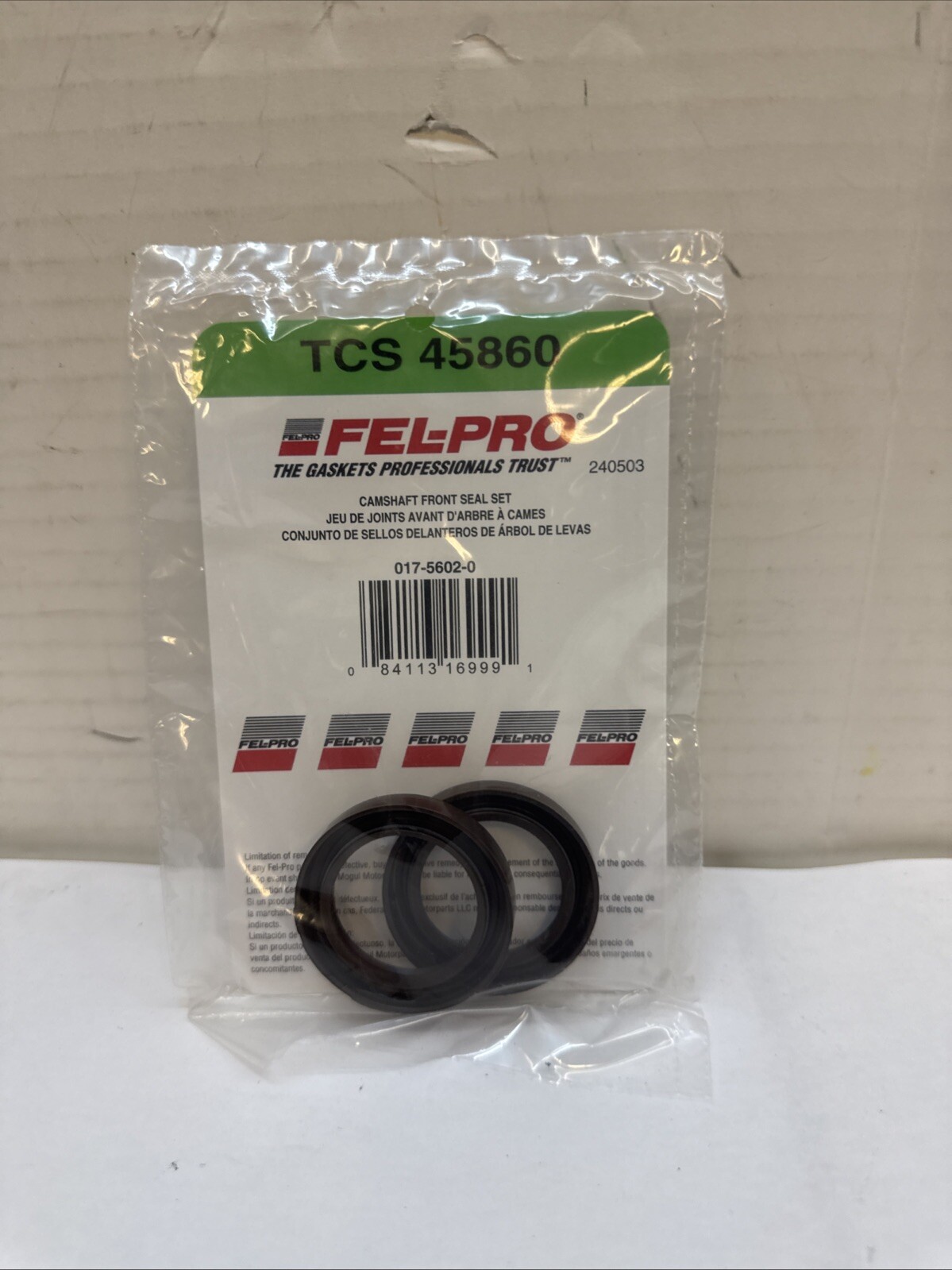 Engine Camshaft Seal Kit Fel-Pro TCS 45860 for sale online | eBay