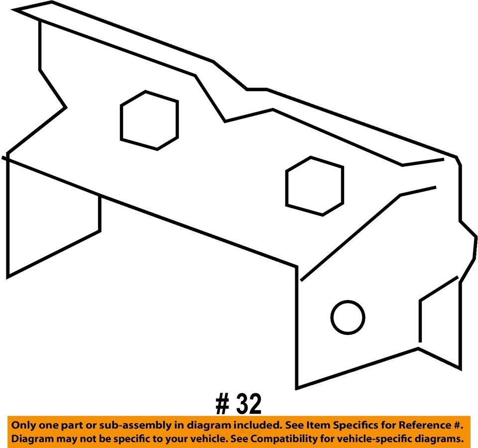 GM OEM 09-17 Traverse Seats Tracks Second Row Seats-Rear Panel 25974210 ...