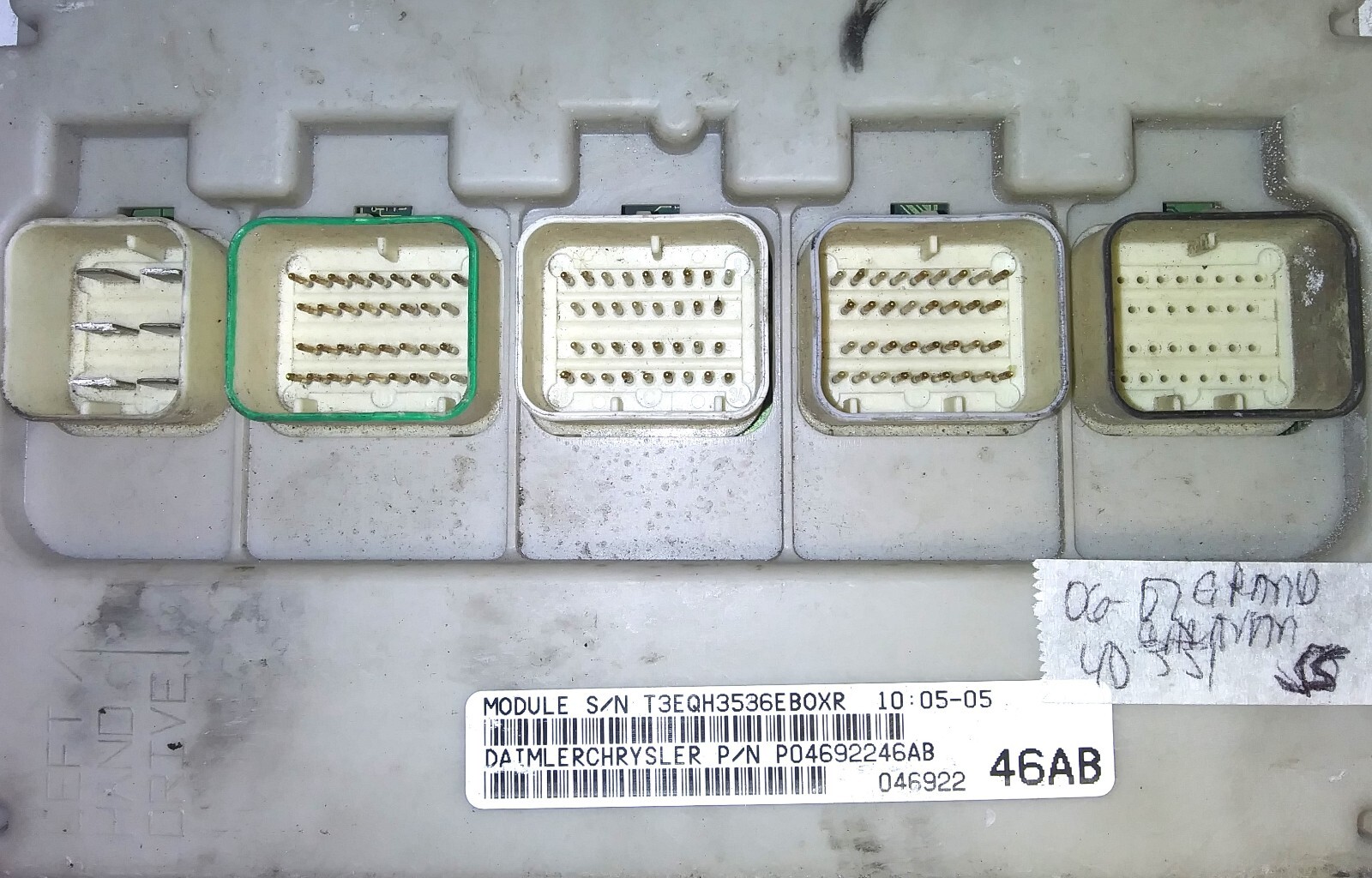 07 Dodge Caravan Body Control Module P04692246ab OEM for sale online | eBay