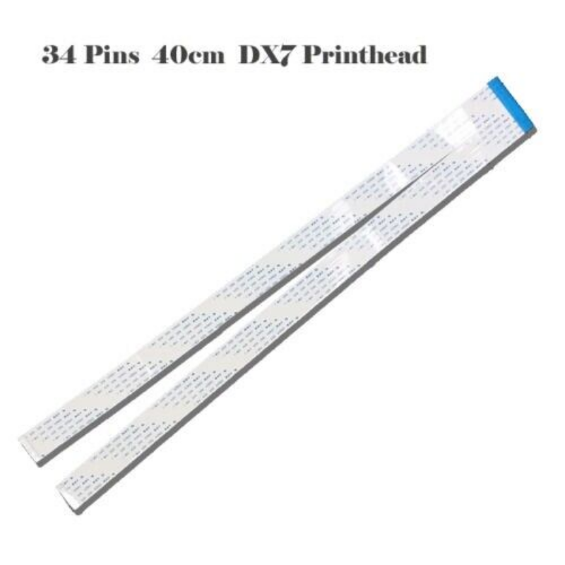 10 Pcs DX7 Printhead Data Cable 34pin 40cm for EPSON Eco-solvent Inkjet ...