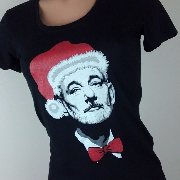theChive.com Authentic BFM X-Mas Santa Hat women's t-shirt MEDIUM M ...