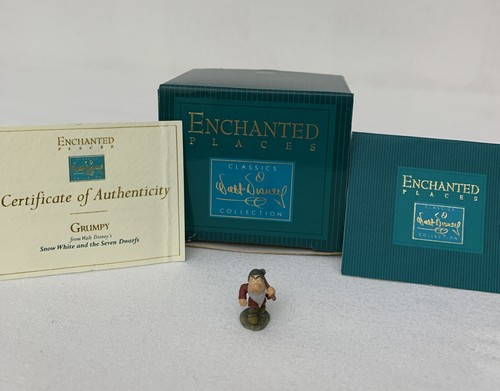 Disney Enchanted Places Grumpy / Seven Dwarves New In Box WDDC | eBay
