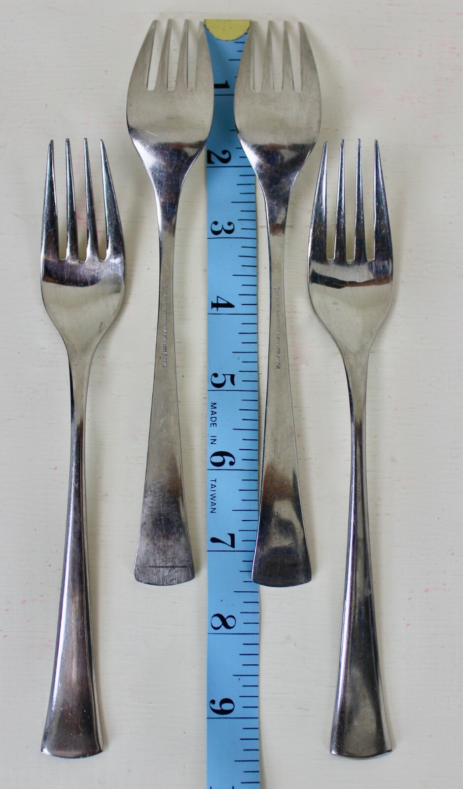 4 Forks Stanley Roberts SRB284 Stainless Steel 18/8 Japan Mid Century ...